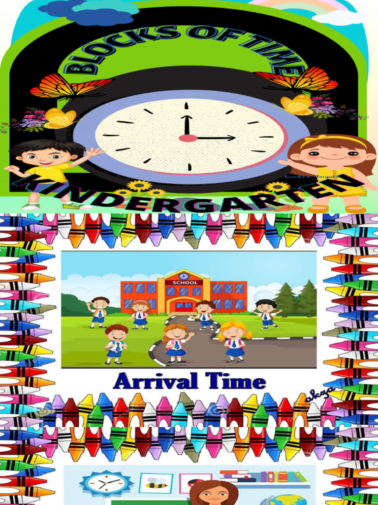 Kinder Class Schedule | PDF