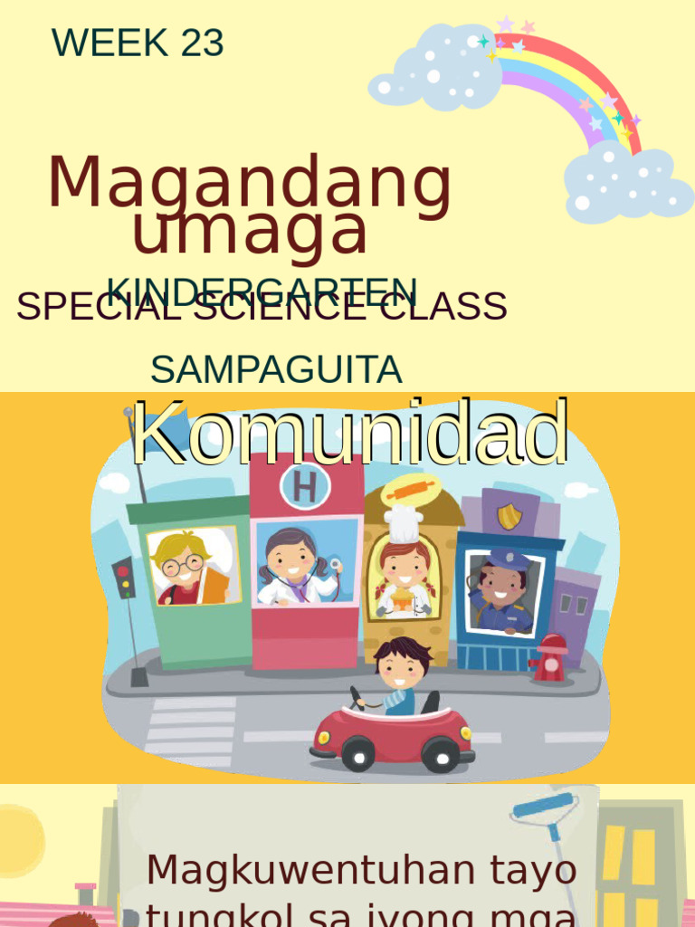 Kinder q3 Week 3 | PDF