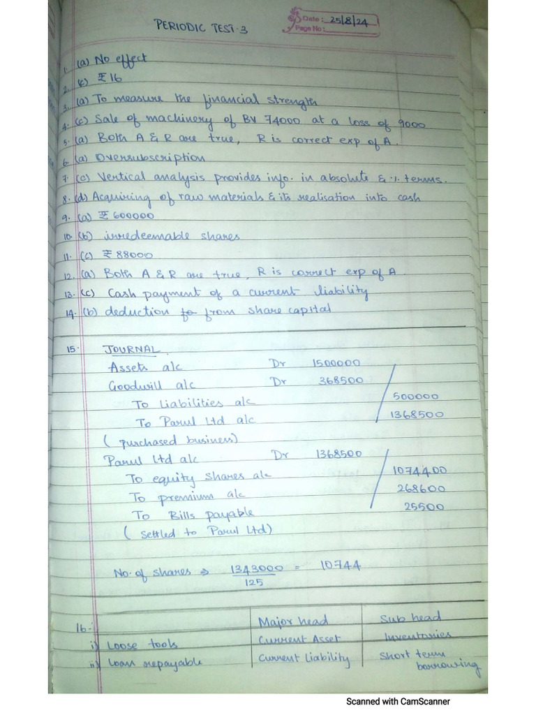 Acc QP Answers | PDF