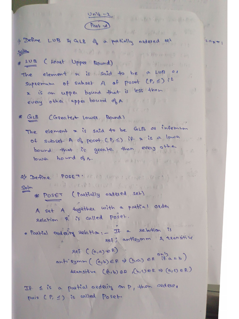unit 2 dm part a | PDF