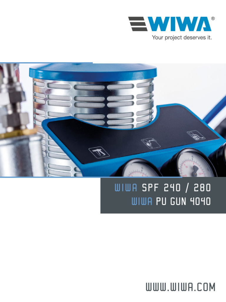 Wiwa Duomix SPF 280 en Us | PDF | Polyurethane