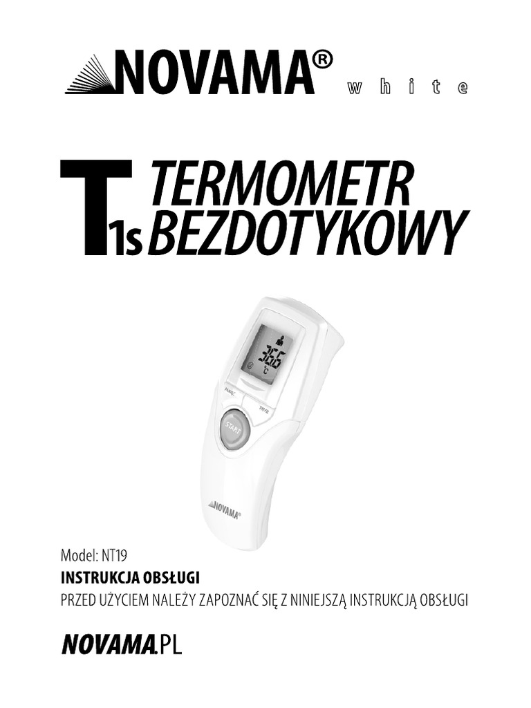 Novama White t1s Instrukcja U Ytkownika 1 1 | PDF