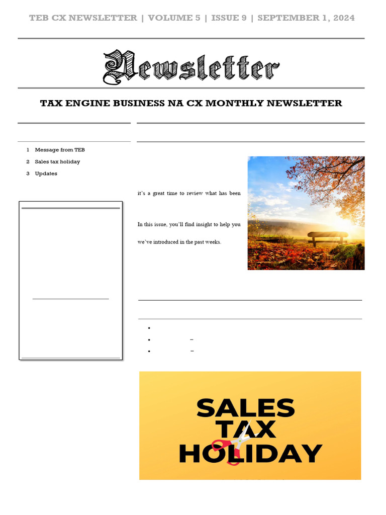 NA - CS - Newsletter - 9 - September - 2024 | PDF | Computing