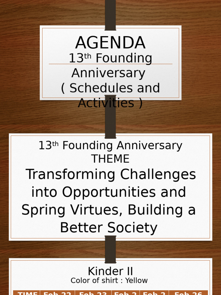 13th-Founding-Anniversary | PDF