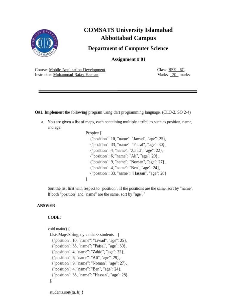 Ass1 app | PDF | Computer Science | Software Engineering