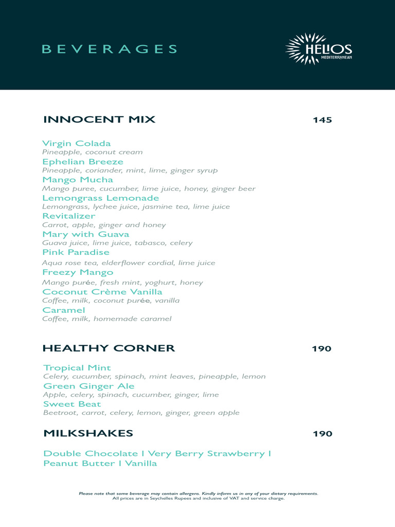 28yi3cj49 Helios Bar Menu 2023 | PDF | Drink | Whisky