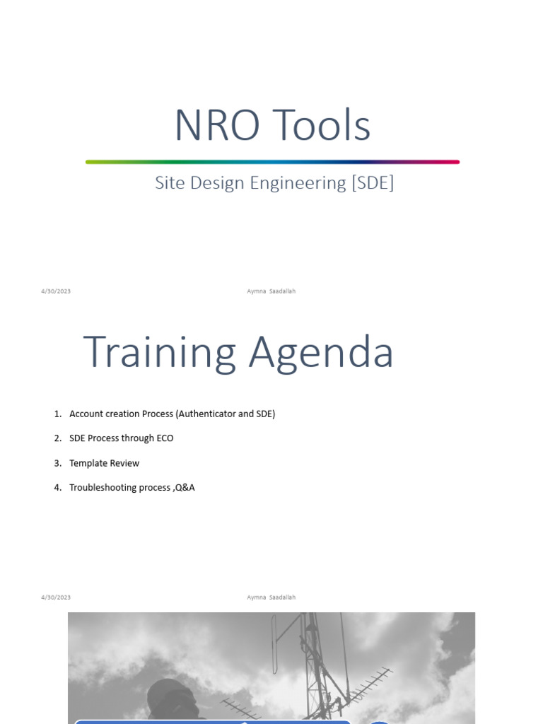 ERRICSON SDE Training Through ECO | PDF | Mobile App | Google Play