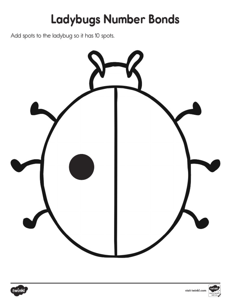 Ladybug Number Bonds to 10 | PDF
