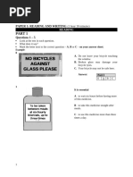 Answer Sheet - Key English Test | PDF