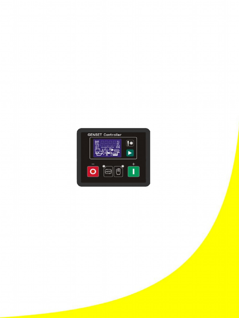 Manual Controlador Genset | PDF | Motores | Engenharia Elétrica