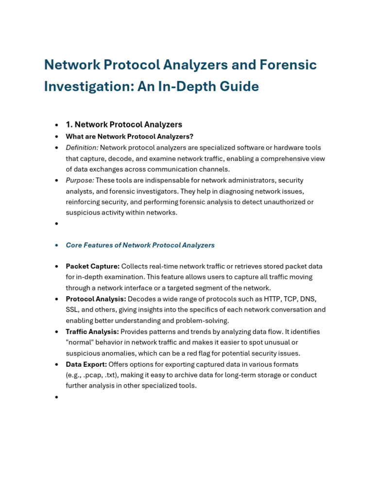 Day 5 | PDF | Transmission Control Protocol | Computer Forensics