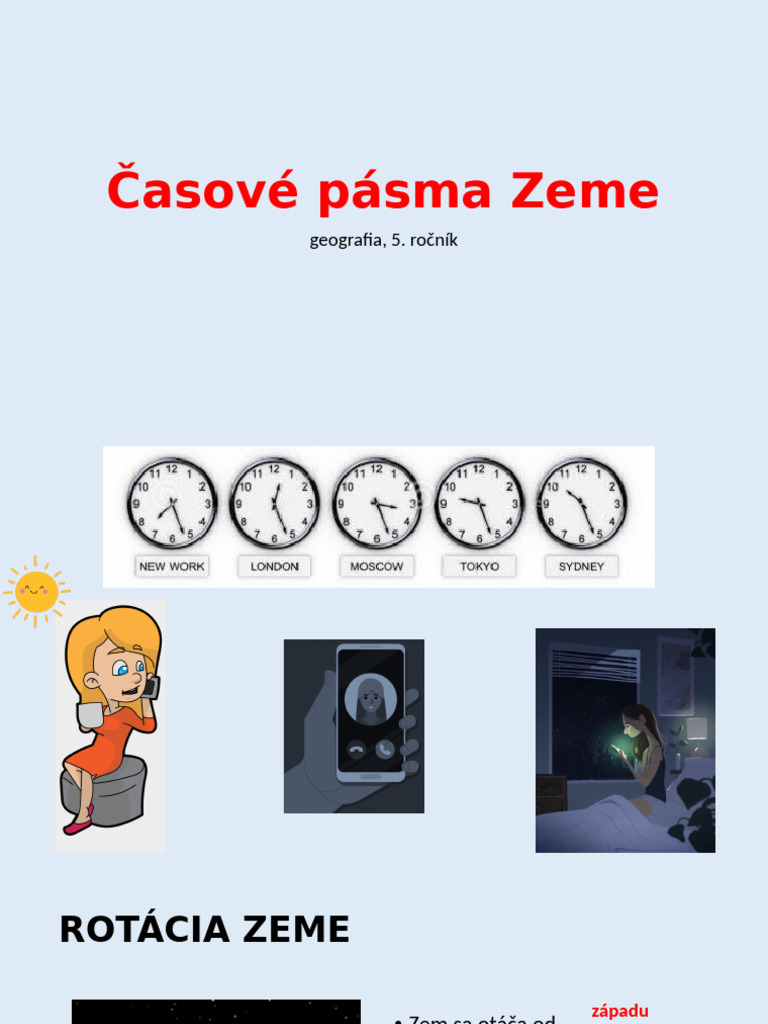 Časové Pásma Zeme | PDF