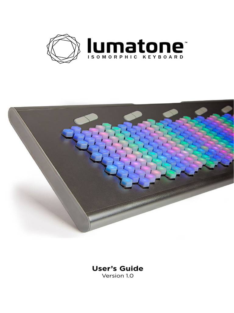 Lumatone+Manual+1.0 | PDF | Usb | Synthesizer
