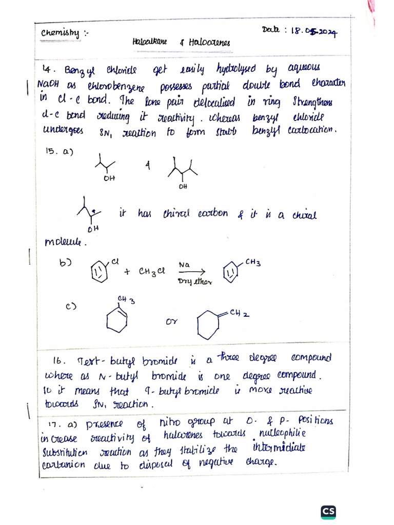 Chem 18.05.2024 Works | PDF