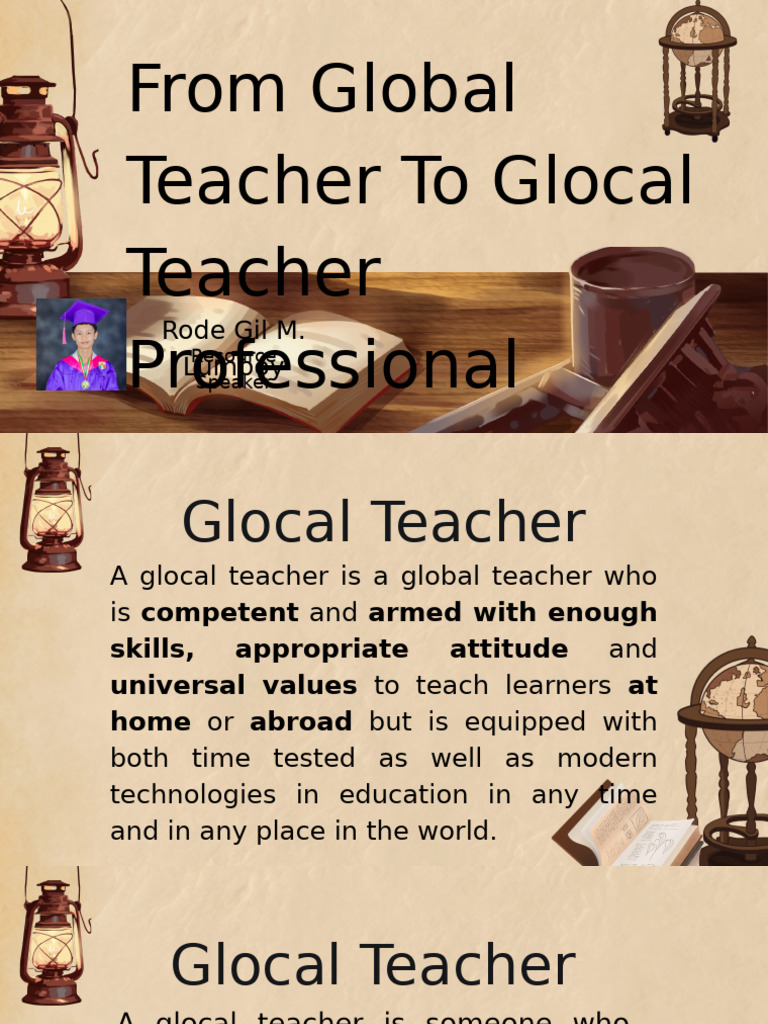 From Glocal To Global Professionals | PDF