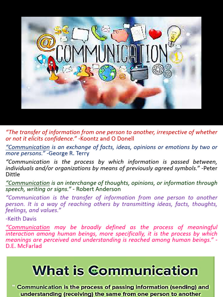 Communication 102 | PDF | Communication | Information