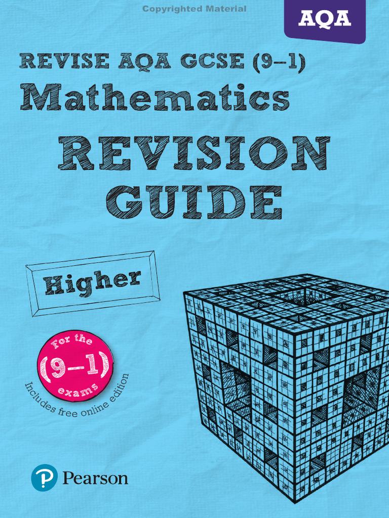 AQA GCSE Mathematics Revision Guide | PDF | Quadratic Equation ...