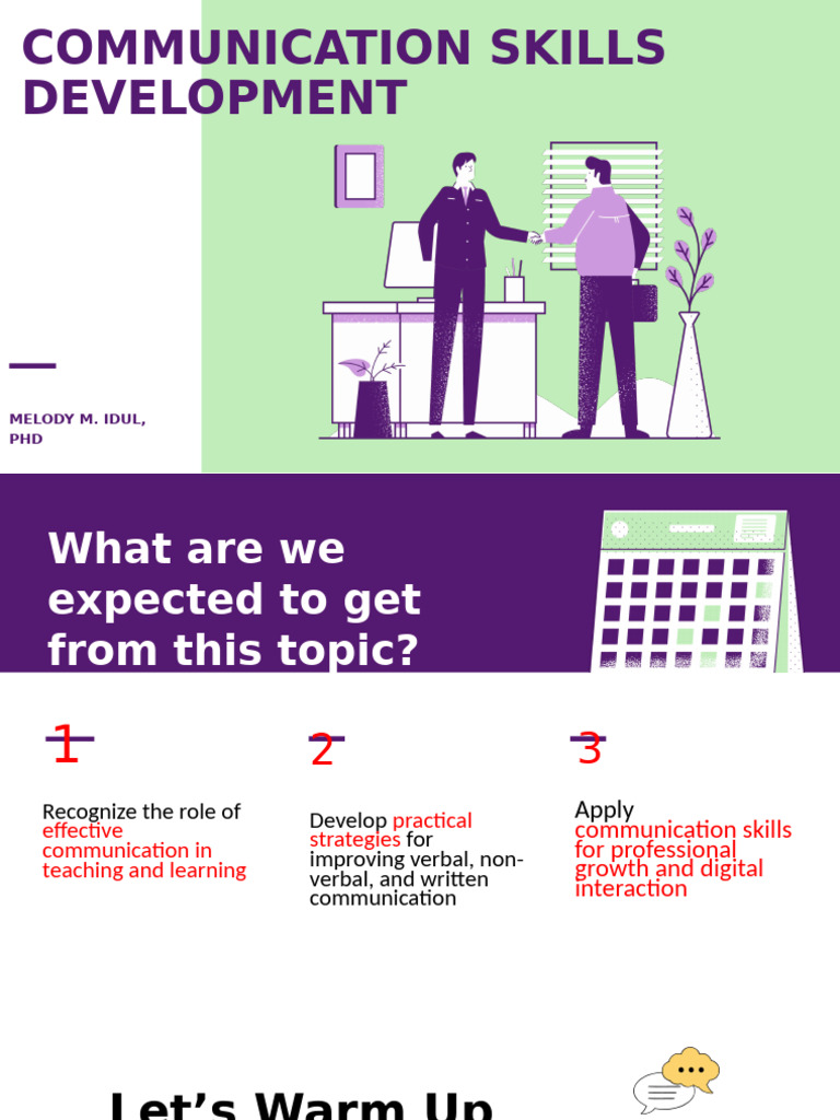 Communication Skills | PDF | Communication | Nonverbal Communication