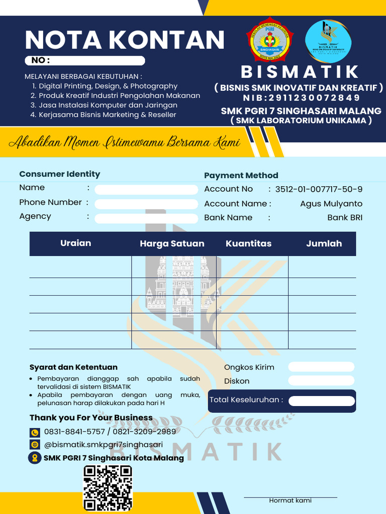 NOTA KONTAN | PDF