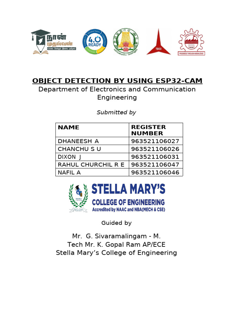 Sample Project Report | PDF | Usb | Video