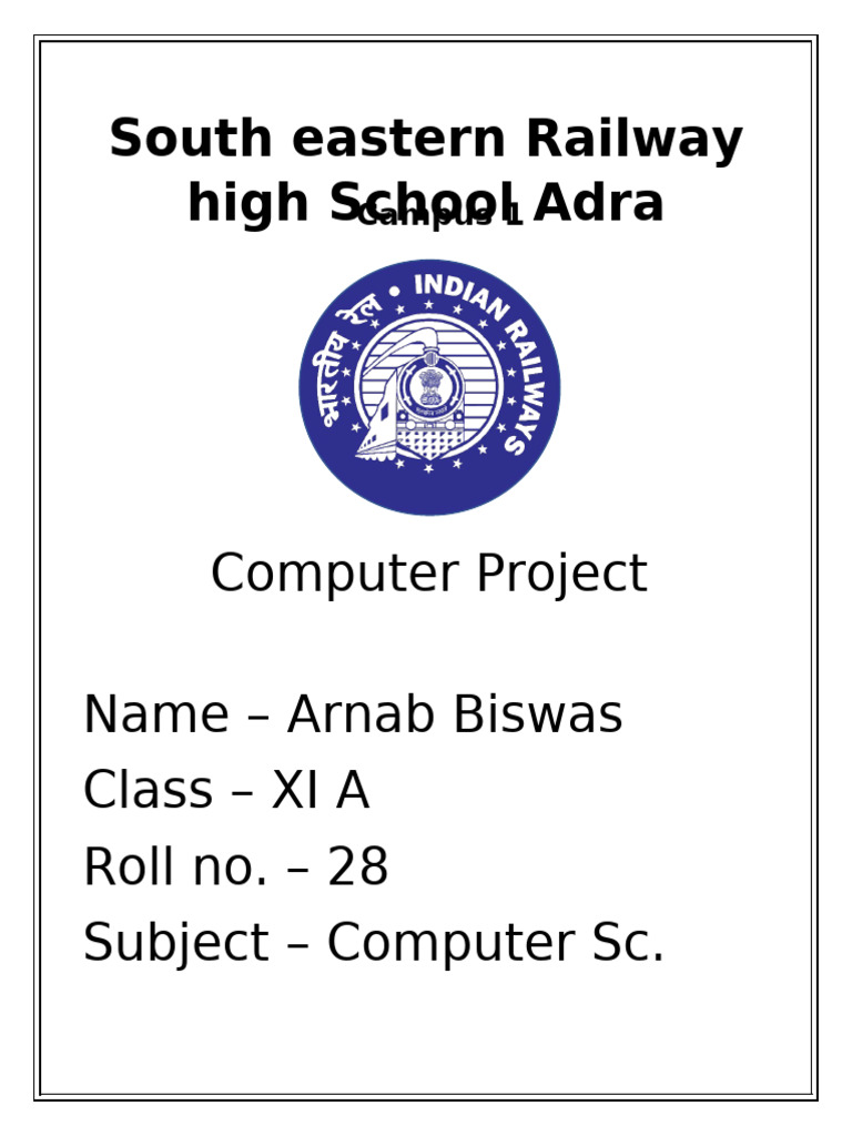 computer first page | PDF