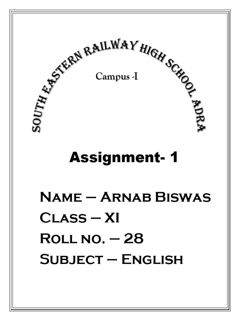 English cover page | PDF