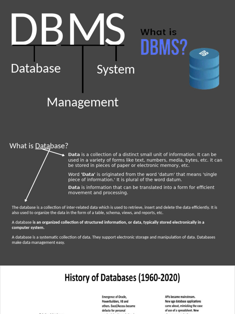 Database Management | PDF | Databases | Sql