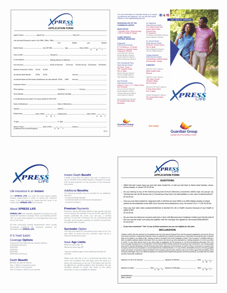 Xpress Life Brochure c40950c791 | PDF | Hiv/Aids | Life Insurance