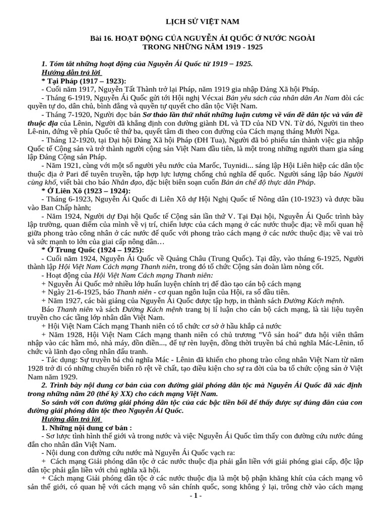 Lich Su Viet Nam | PDF