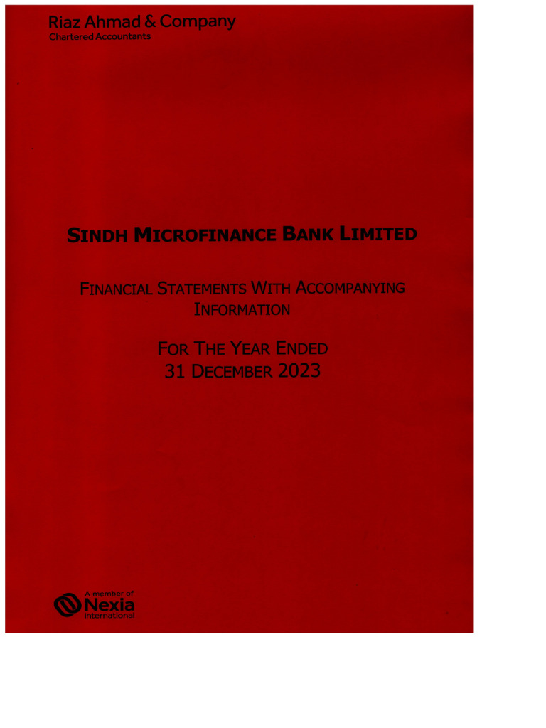 Annual Financial Statements Ended December 2023 | PDF
