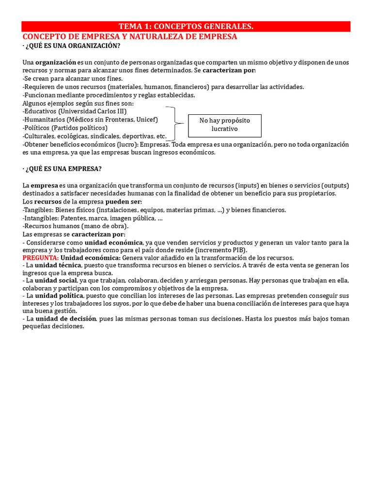 TEMA 1 | PDF | Business | Cooperativa