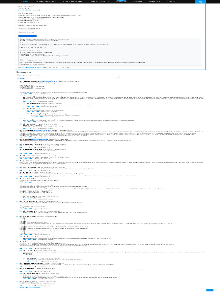 EX200 Sample | PDF | Operating System Technology | Software