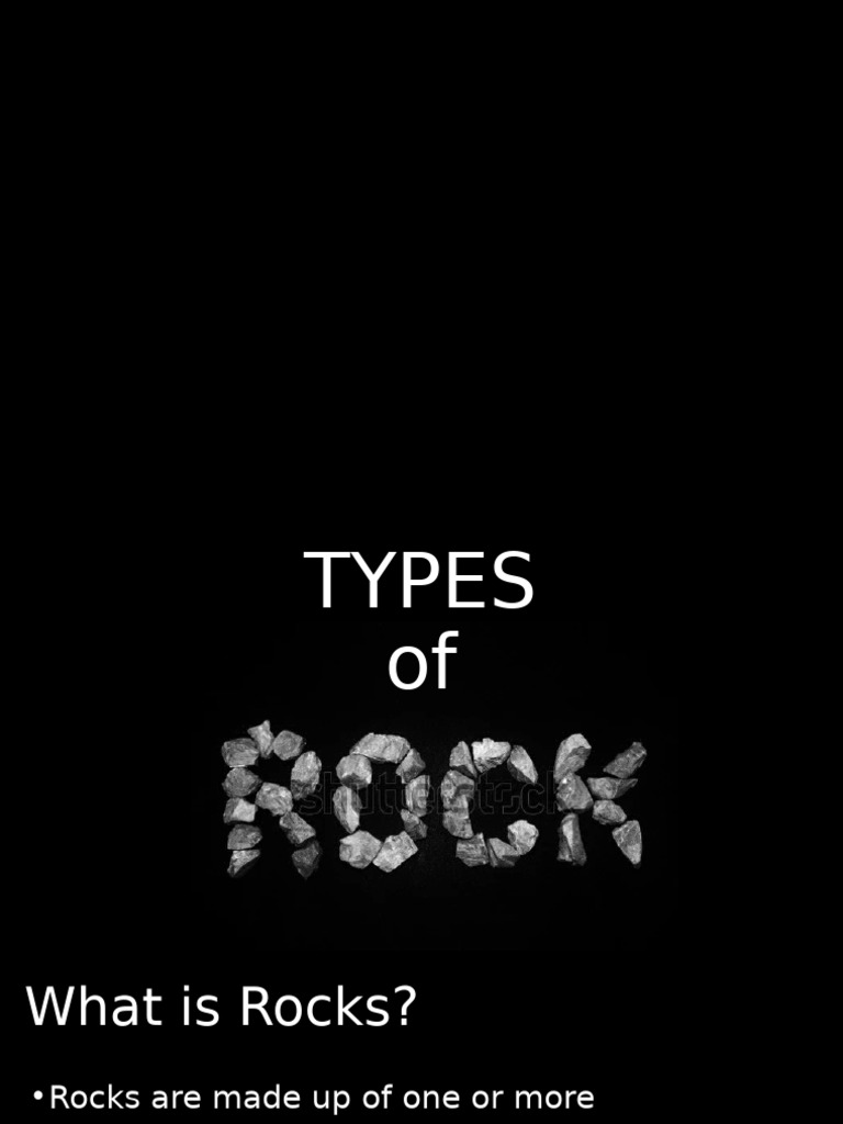 Lesson 4 Types of Rocks Stem Humms | PDF | Rock (Geology) | Igneous Rock