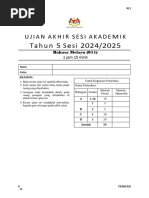 Contoh Soalan Uasa BM Tahun 5 | PDF