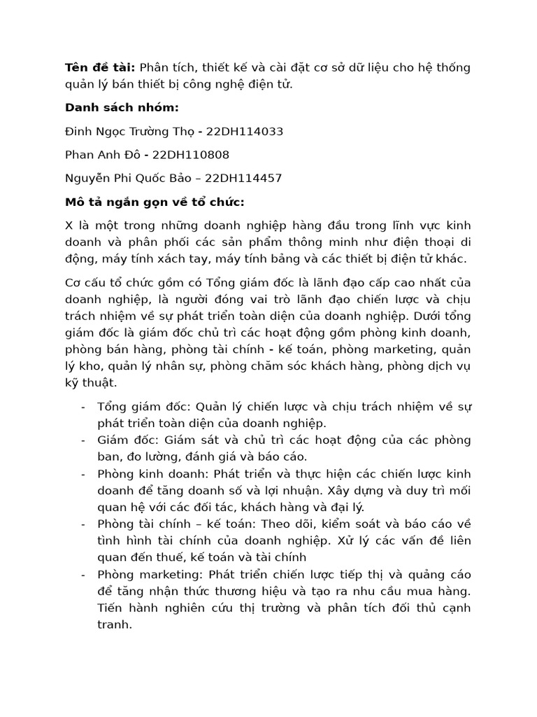 Báo Cáo 2 - CSDLNC | PDF