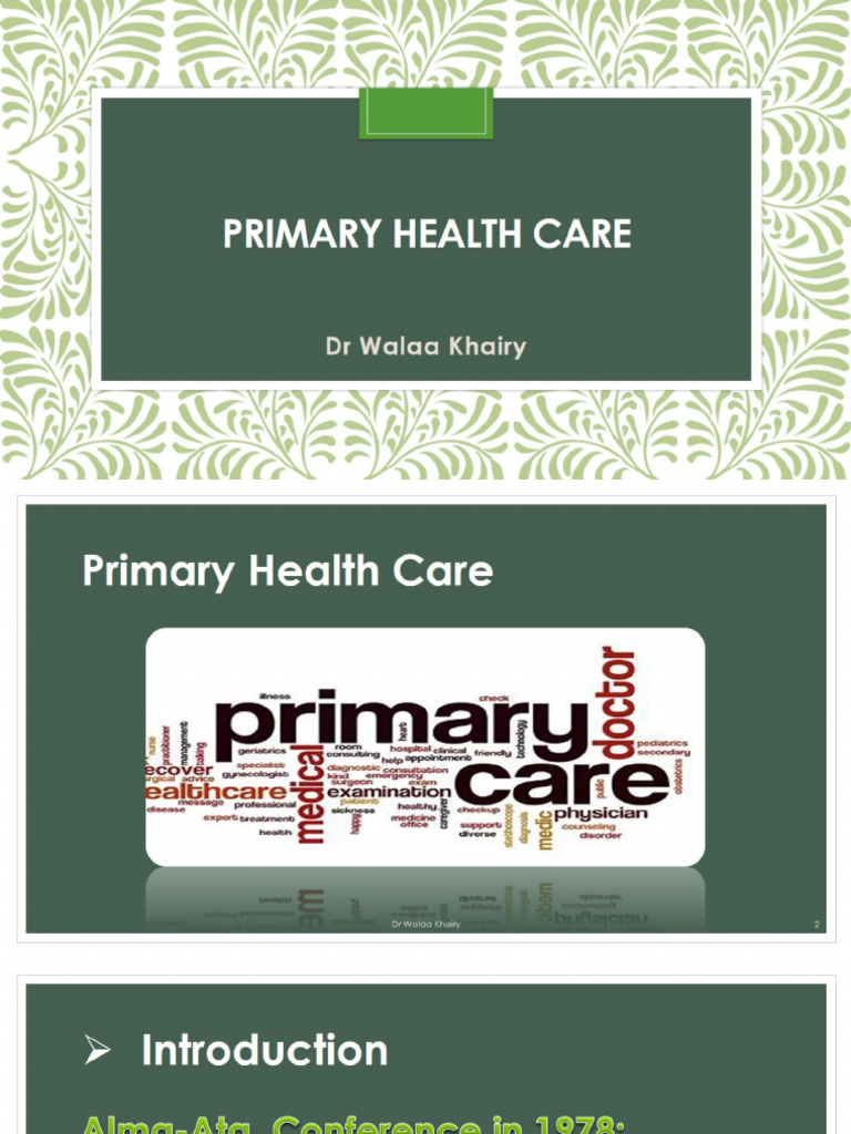 PHC 2024 2nd Part Master - Part 1 | PDF