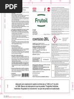 Marshal 200 SC - Bula | PDF | Embalagem e rotulagem | Inseticida