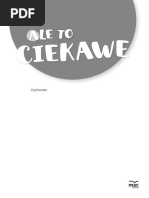 Kartkowka NR 1 Jezyk Polski kl2 Grupa B | PDF