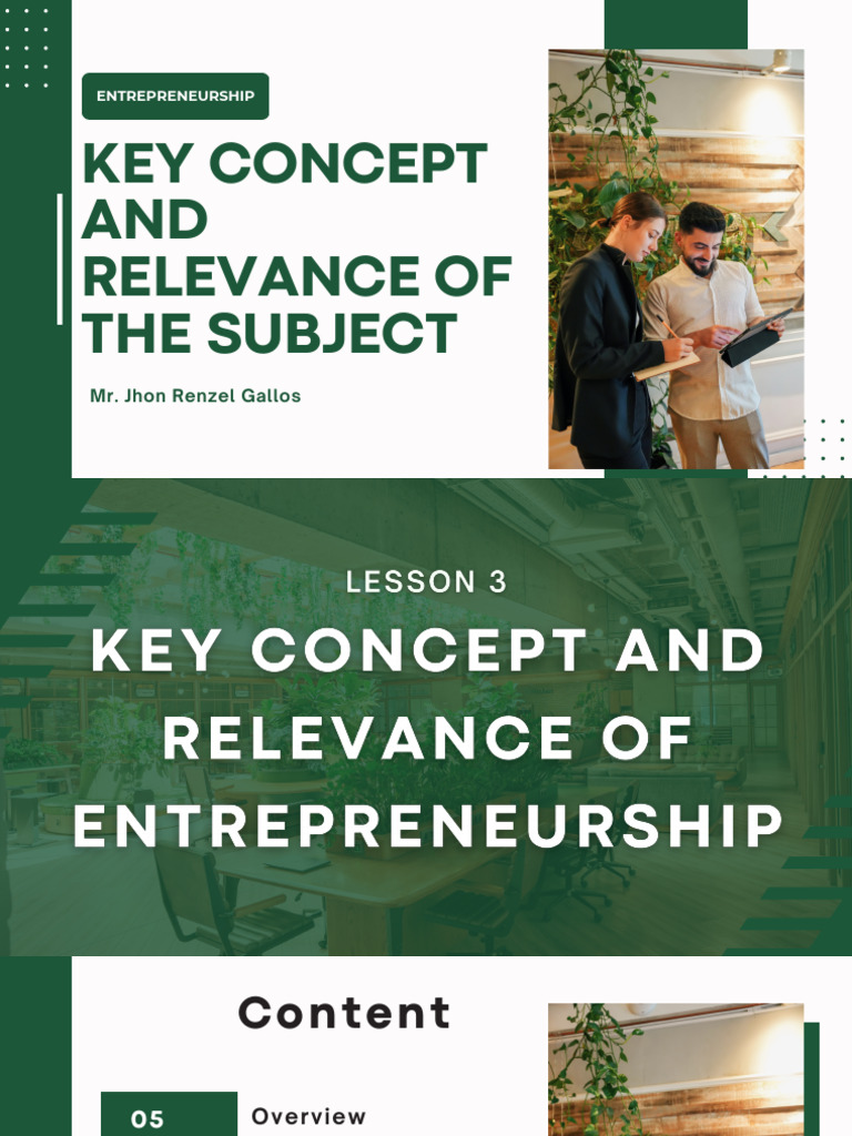 Lesson3 PPT Entrep | PDF | Business