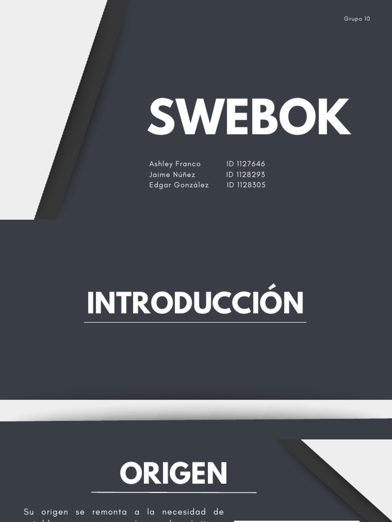 Swebok 20240928 075626 0000 | PDF | Software | Ingeniería de software