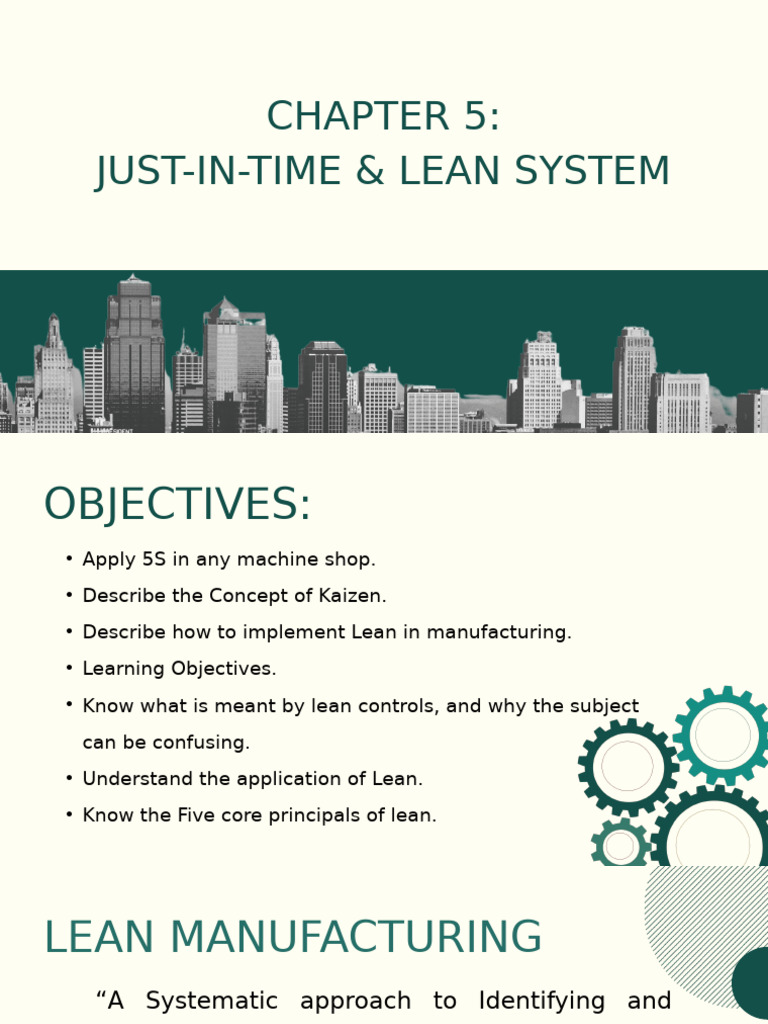 Lean Manufacturing Essentials | PDF | Lean Manufacturing | Reliability Engineering