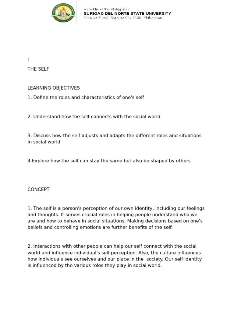 Document (3) | PDF | Self Concept | Identity (Social Science)