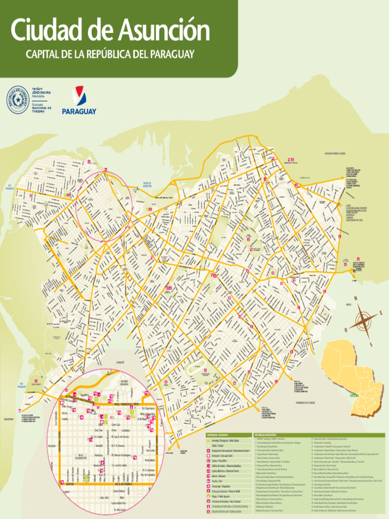 Mapa de Calles y Barrios de Asunción | PDF