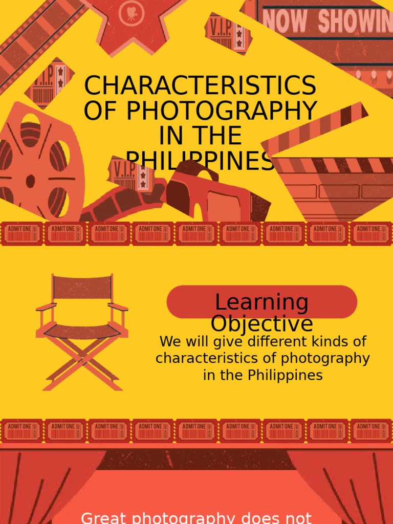 Characteristics of Photography in PH | PDF | Self-Improvement