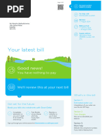 Thames Water Bill Overview 2021 | PDF | Water Supply | Credit Bureau