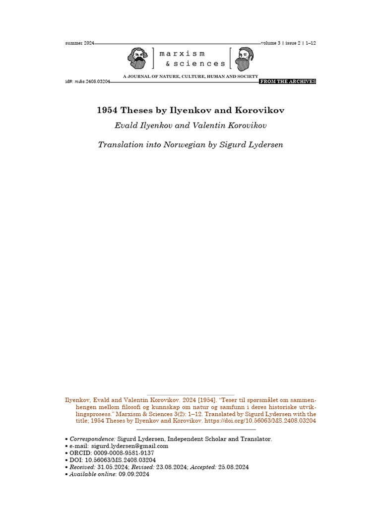 Lydersen Ms 240803204 | PDF