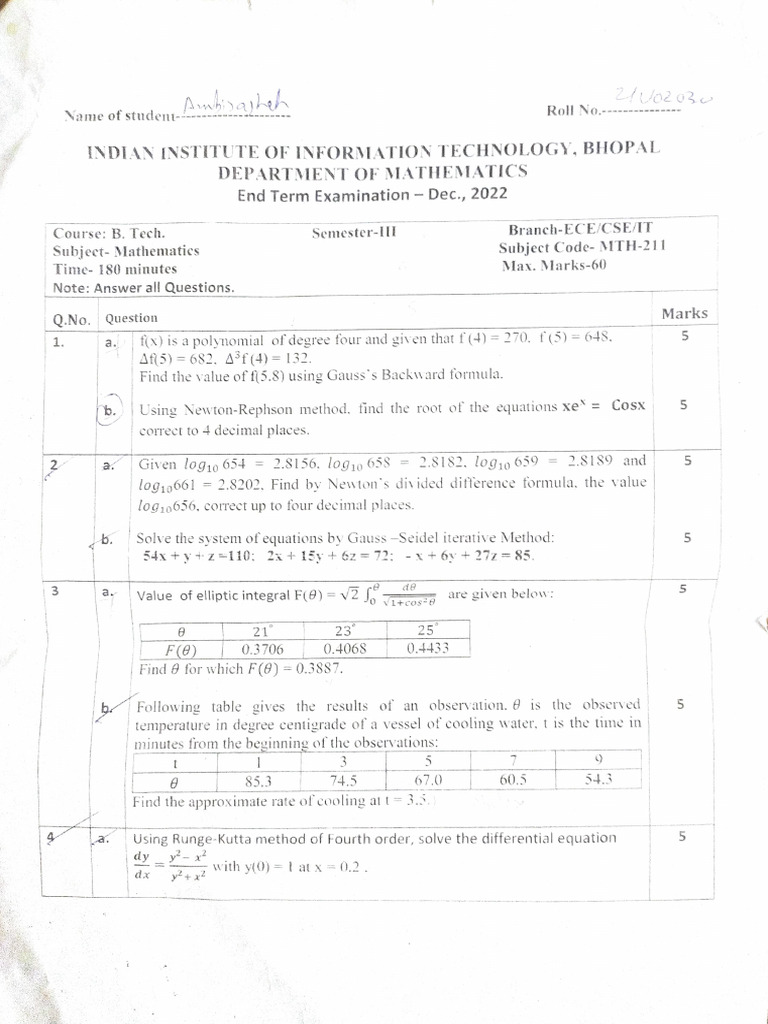 END SEM LAST YEAR CSE+IT (Except OOPs) | PDF | Digital Electronics END SEM LAST YEAR CSE+IT (Except OOPs) | PDF | Digital Electronics