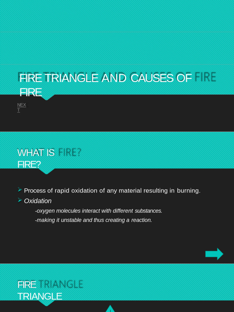 12 Fire Triangle | PDF
