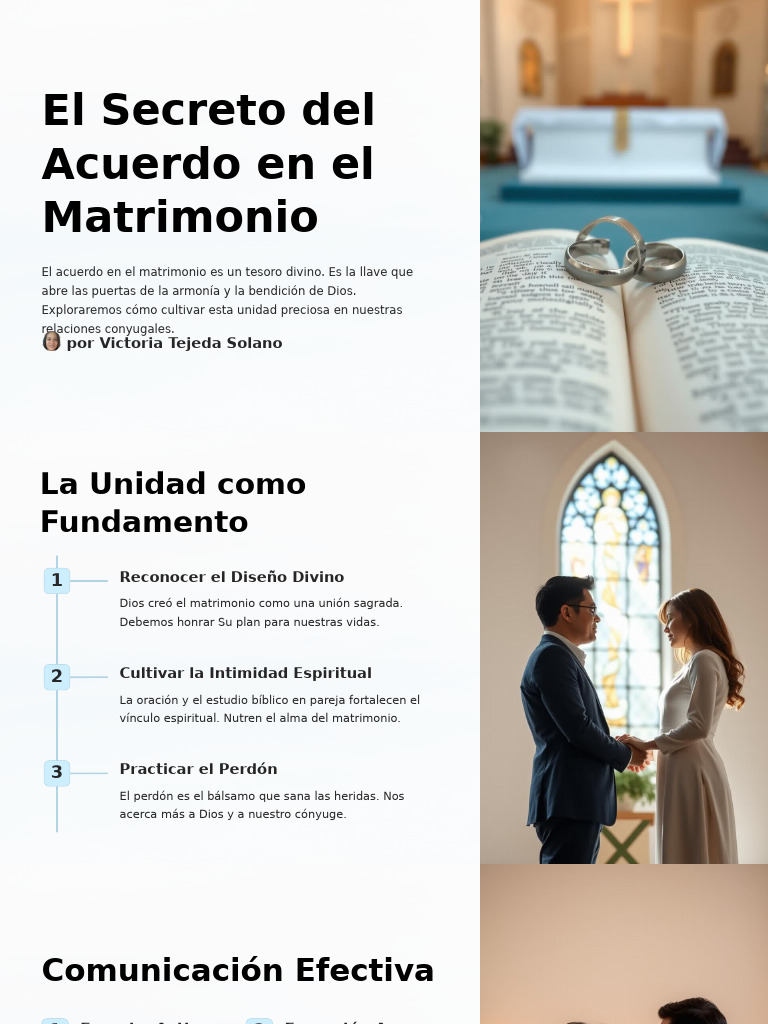 El Secreto Del Acuerdo en El Matrimonio | PDF | Amor | Matrimonio