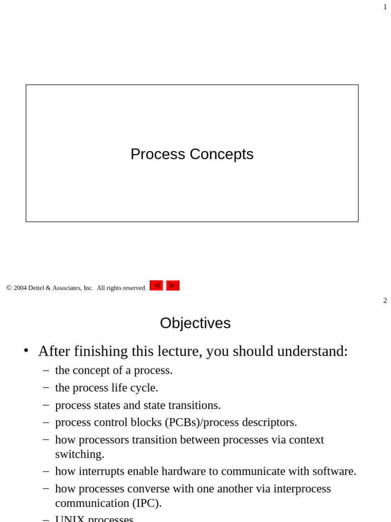 Lec3 | PDF | Process (Computing) | Operating System